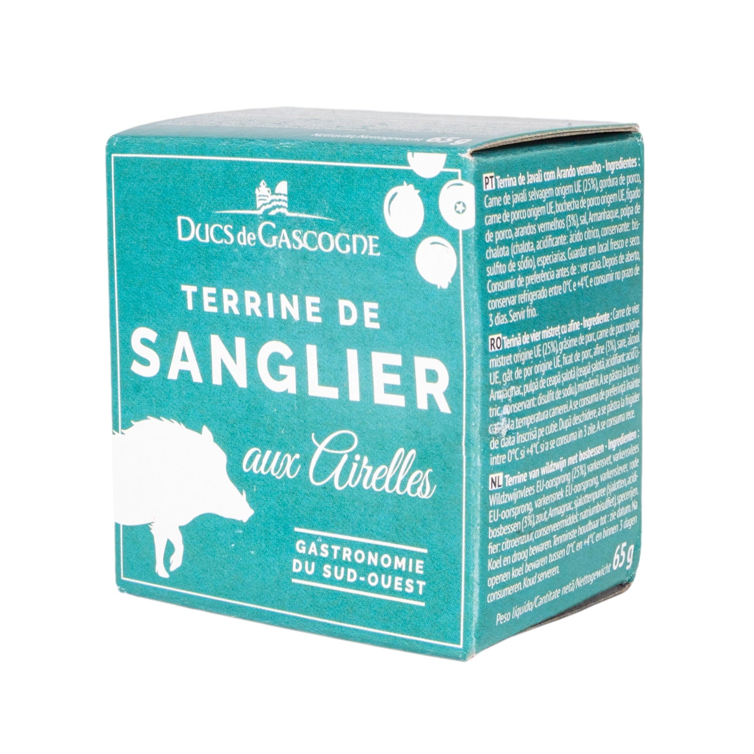 Wild Boar Terrine with cranberries